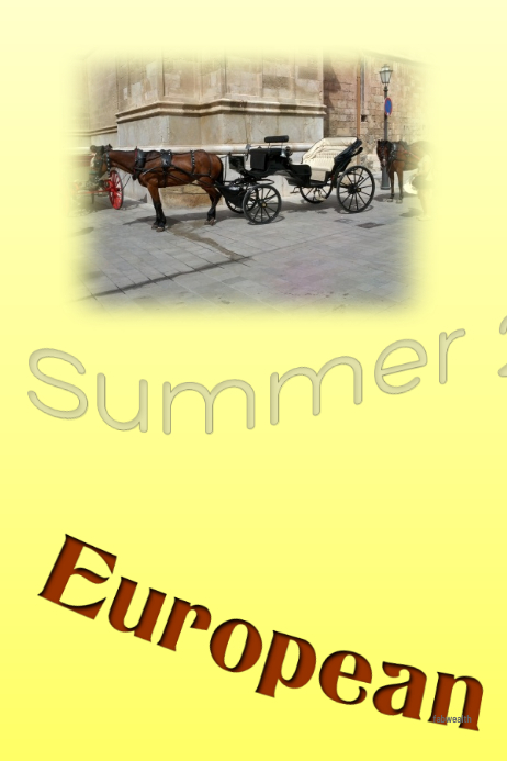 Copy of European Vacation Destinations - Customizable Flyer | PosterMyWall