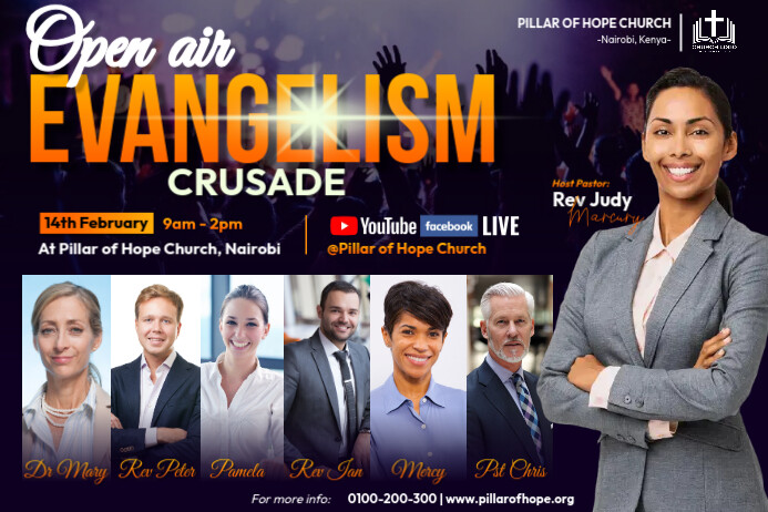 Evangelism crusade Template | PosterMyWall