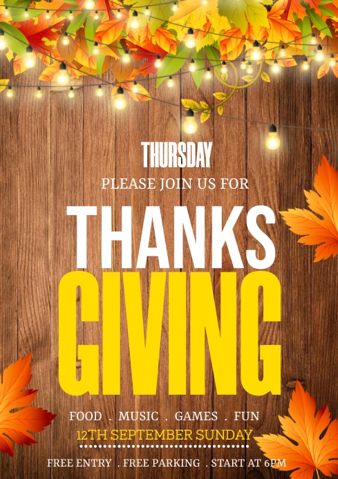 EVENT A4 Template | PosterMyWall