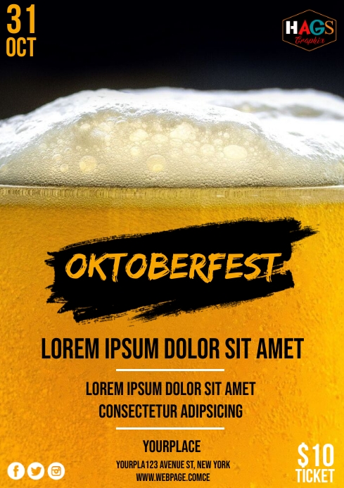 EVENT A4 Template | PosterMyWall