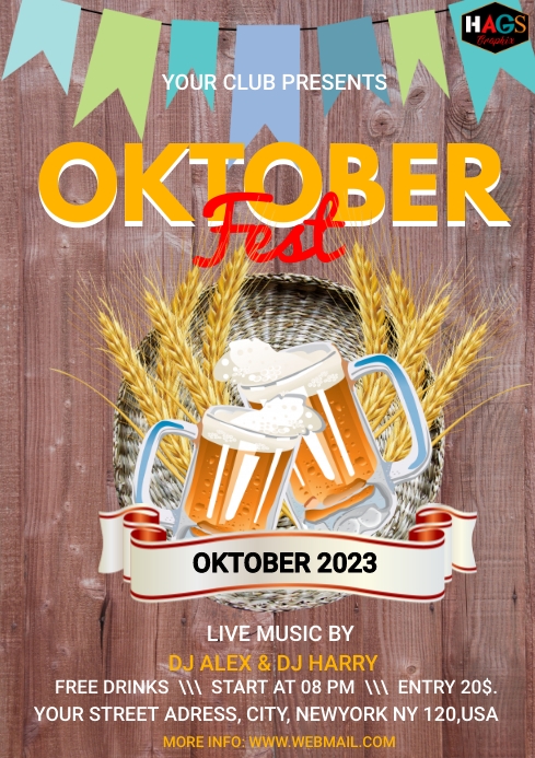 EVENT A4.E Template | PosterMyWall