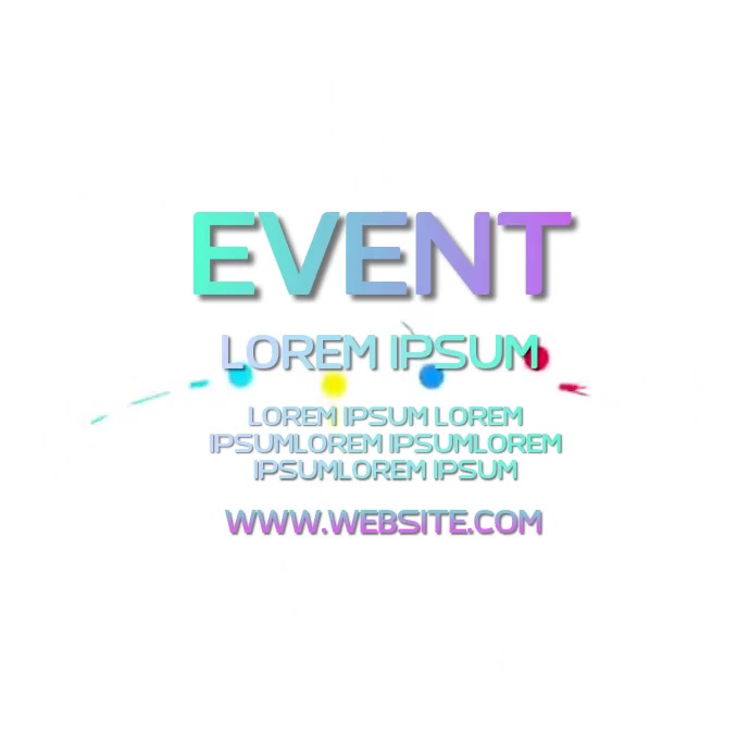 Copy of EVENT AD ADVERT ADVERTISEMENT SOCIAL MEDIA | PosterMyWall