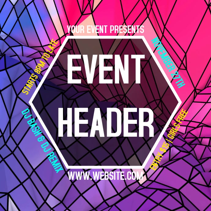 EVENT AD DIGITAL VIDEO TEMPLATE | PosterMyWall