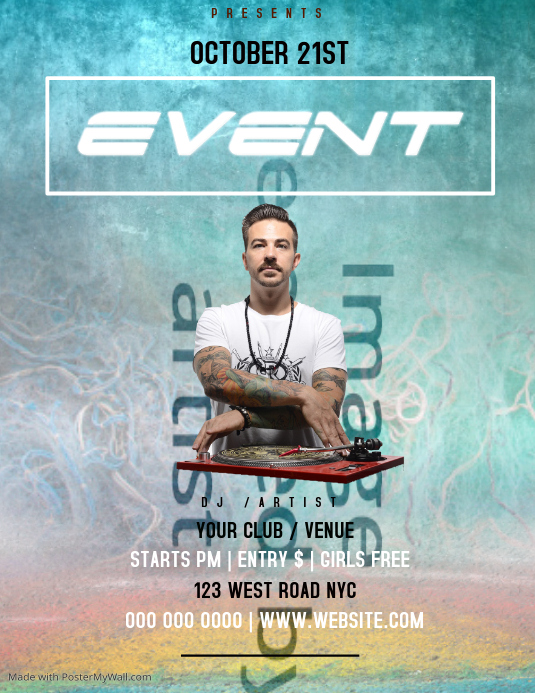 Copy of EVENT AD TEMPLATE | PosterMyWall