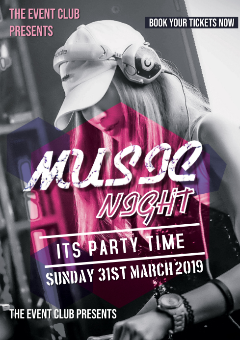 Event/Concert Flyer Template | PosterMyWall