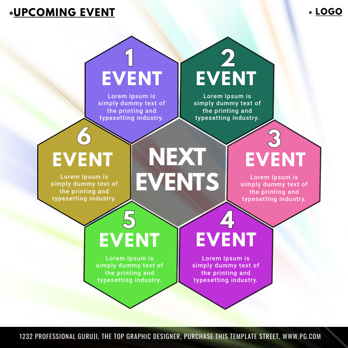 event dates Template | PosterMyWall