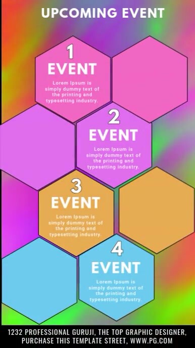 Plantilla de event dates | PosterMyWall