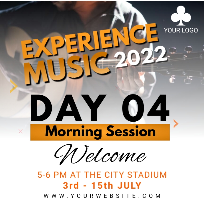 Event Day Template | PosterMyWall