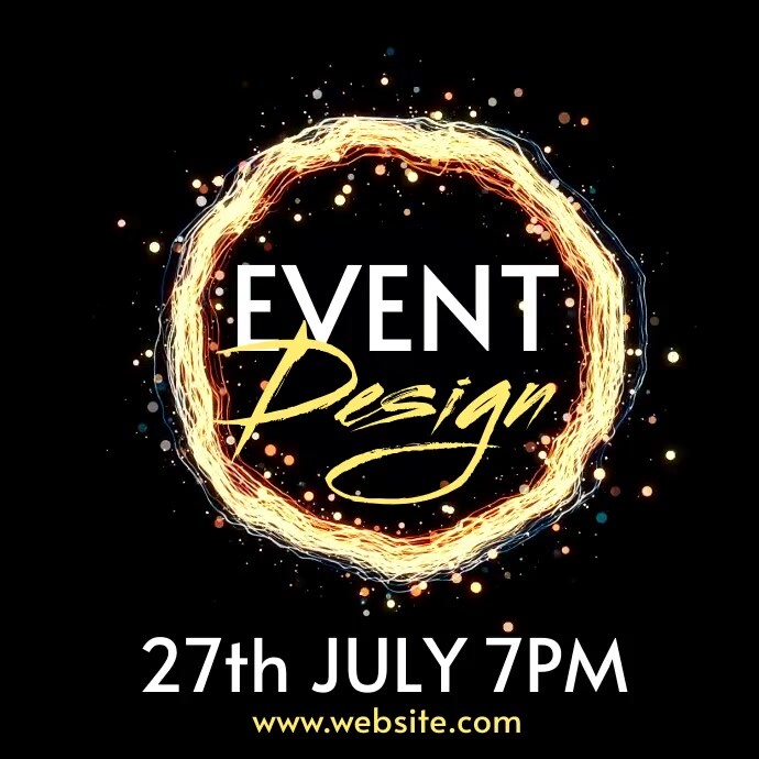 Modèle event design template | PosterMyWall