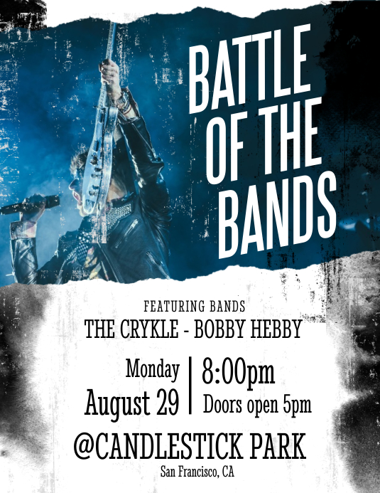 Bands Flyer Template | PosterMyWall