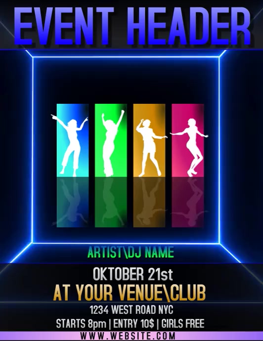 Copy of EVENT FLYER AD | PosterMyWall