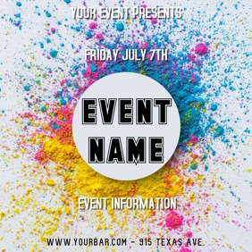 Sip and Paint Event Promo Video Template | PosterMyWall