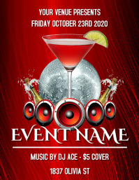 CHIC PARTY Flyer & Poster Template | PosterMyWall