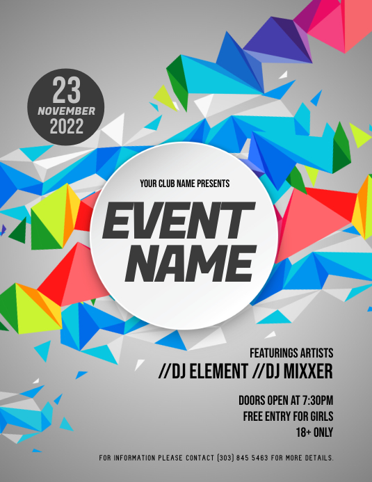 Event Flyer Template | PosterMyWall