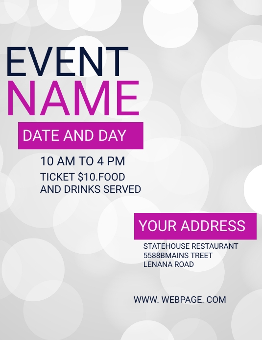 Event flyer Template | PosterMyWall