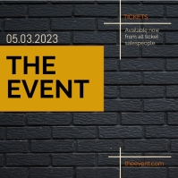 event ad Template | PosterMyWall