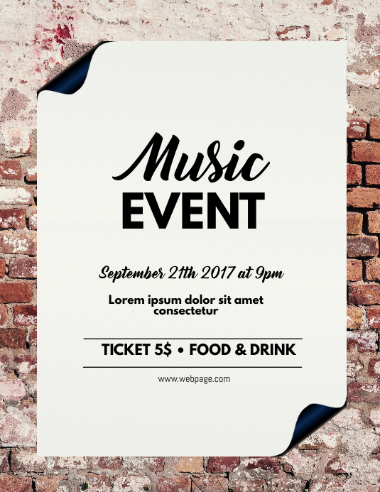 event Flyer Template | PosterMyWall