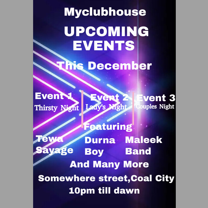 Event Flyer Template | PosterMyWall