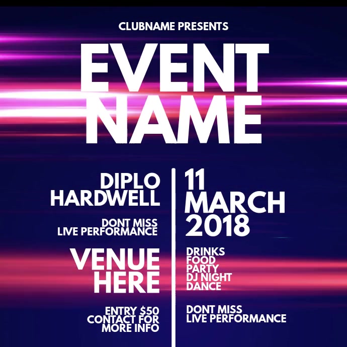 Event Flyer Template | PosterMyWall