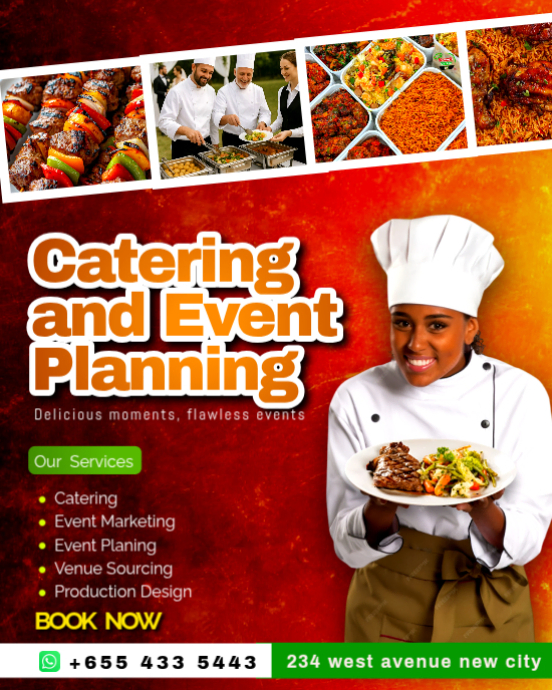Event food catering hospitality wedding party buffet bbq services ...