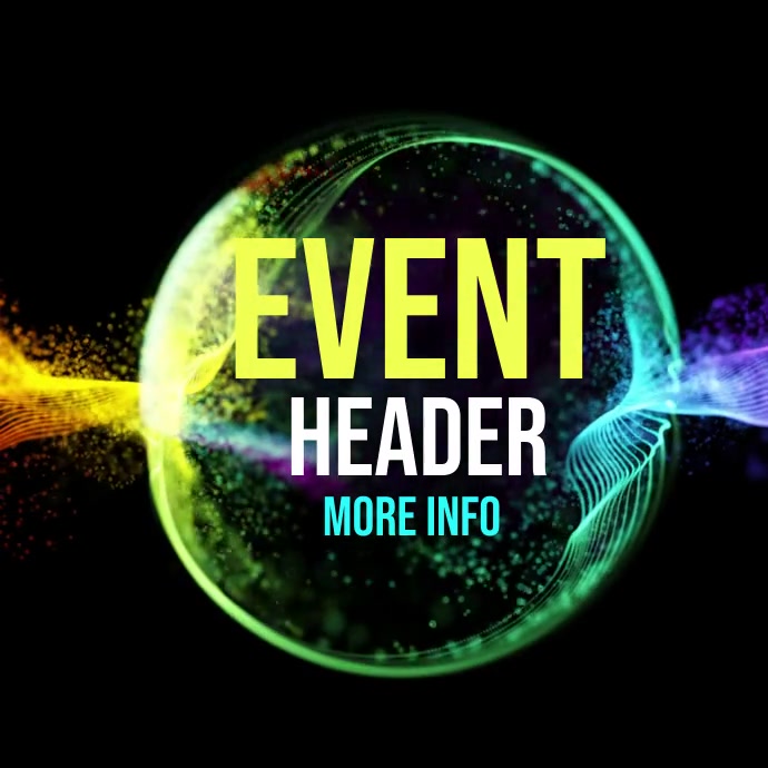 EVENT HEADER DIGATAL TEMPLATE | PosterMyWall