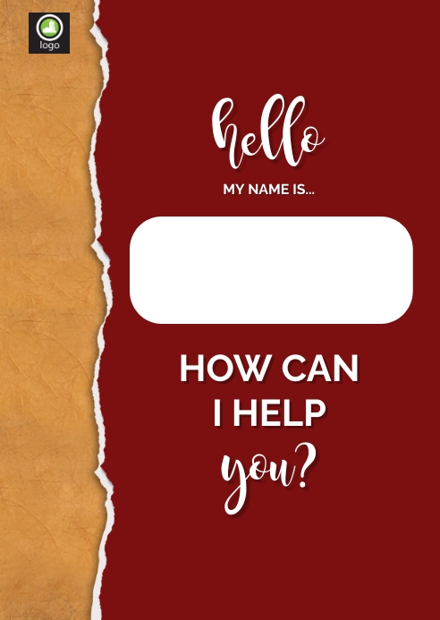 Event ID Badge Template | PosterMyWall