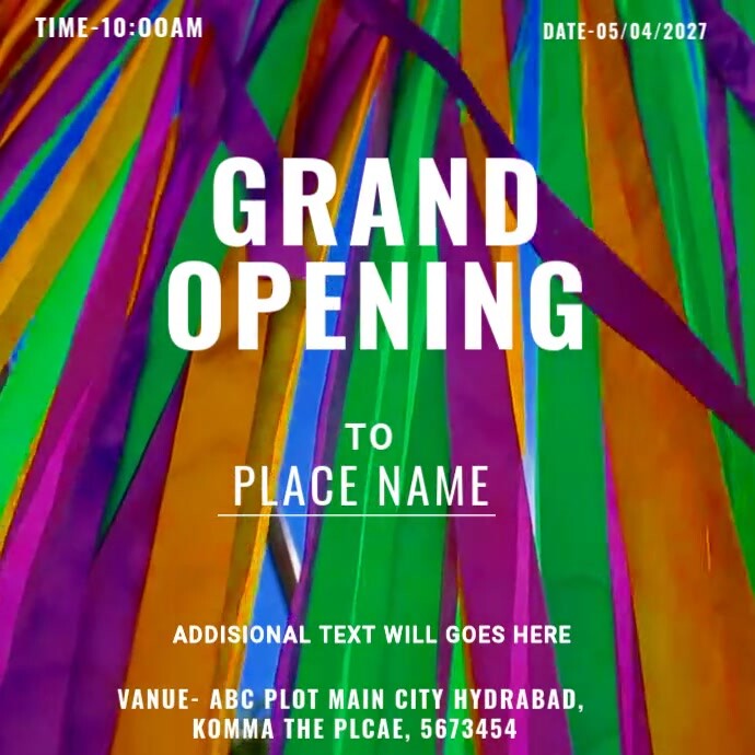 Event Instagram Post Template | PosterMyWall