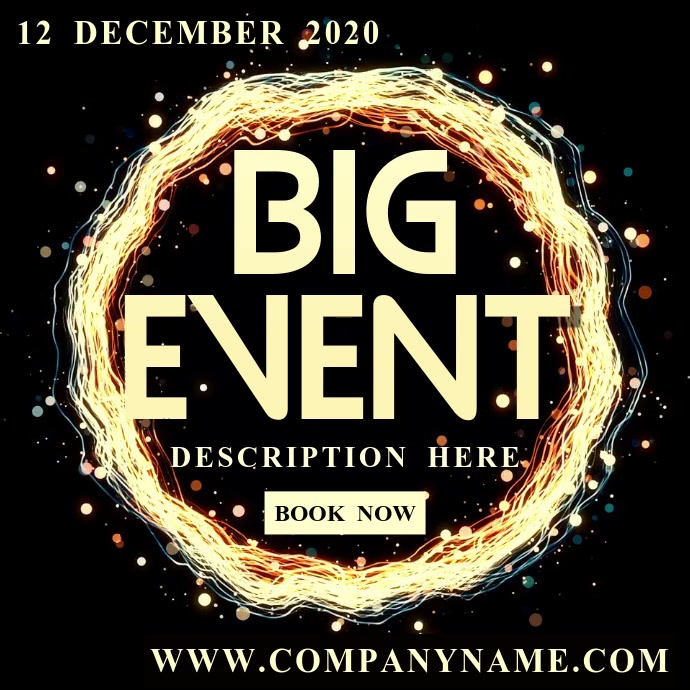 Event Instagram Video Template | PosterMyWall