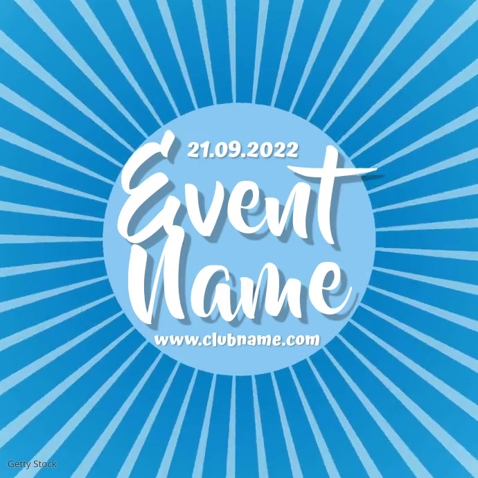 Event Instagram Video Template | PosterMyWall