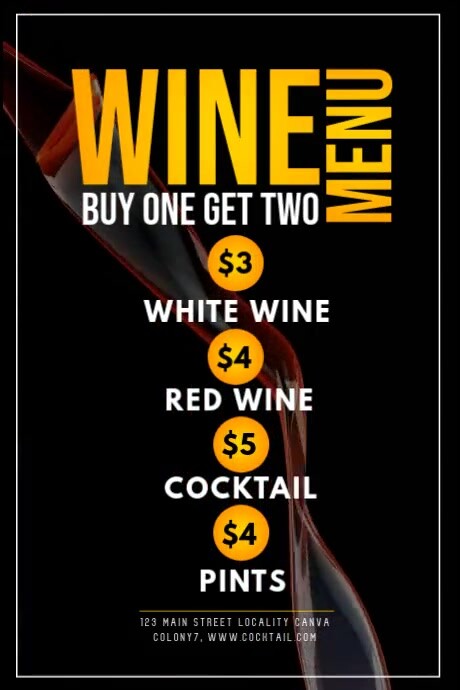 event list Template | PosterMyWall