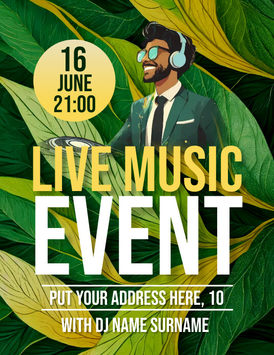 Event Live Music Flyer Template | PosterMyWall