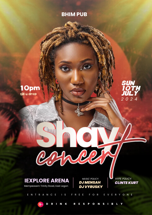 Event / Musical Concert Template | PosterMyWall