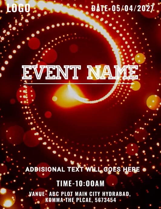 Event name (3) Template | PosterMyWall