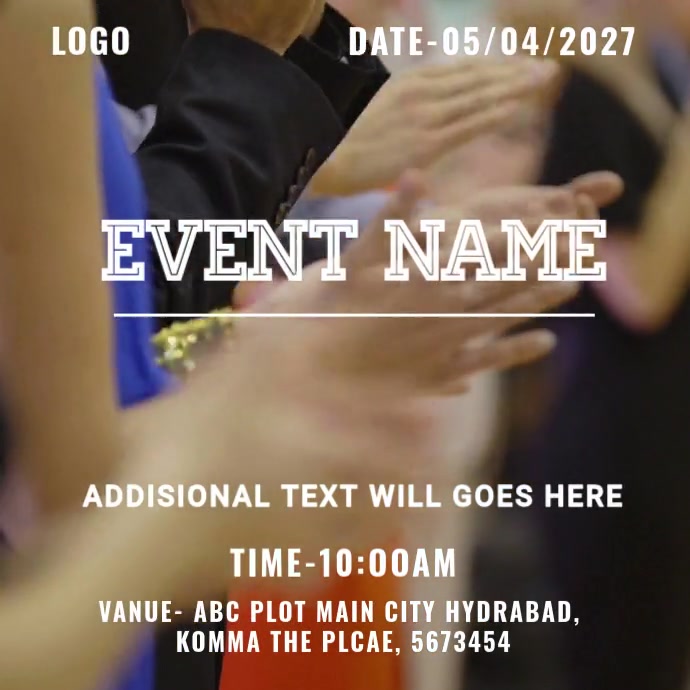 Copy of Event name | PosterMyWall