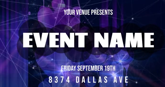 Plantilla de Nombre Del Evento de | PosterMyWall