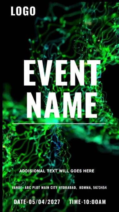 Event name Template | PosterMyWall