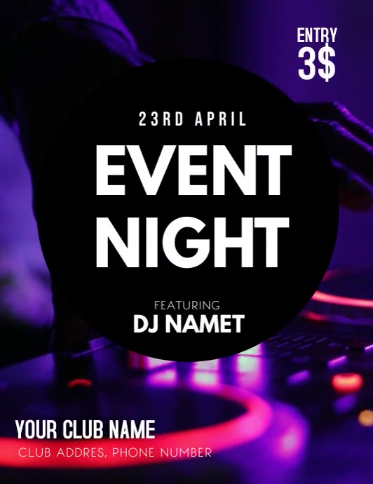 Plantilla de event name template instagram video | PosterMyWall