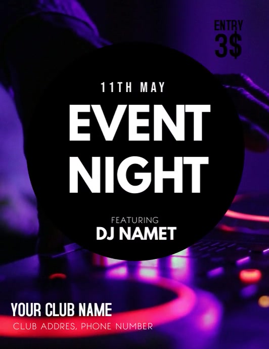 event name template instagram video | PosterMyWall