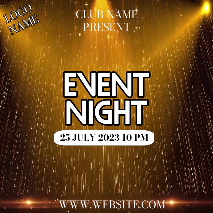Plantilla de EVENT NIGHT | PosterMyWall