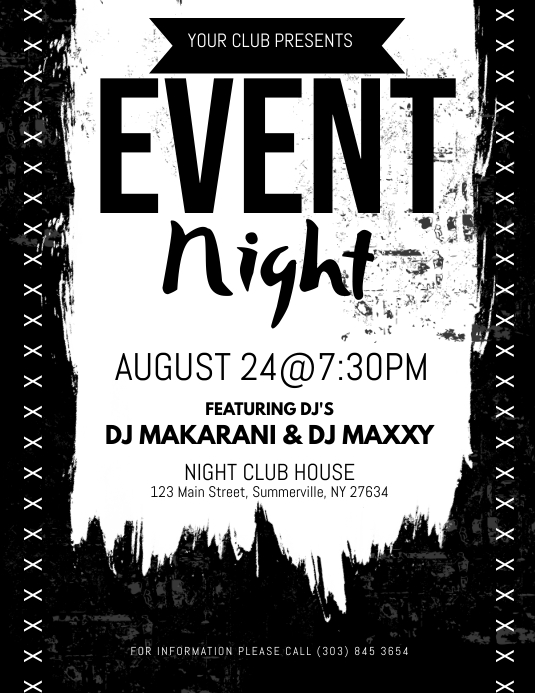 Event Night Flyer | PosterMyWall