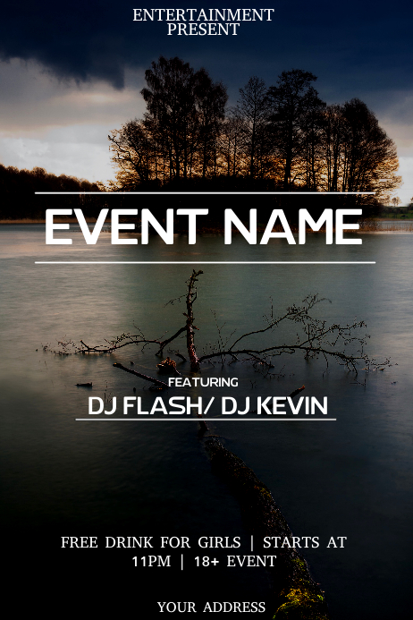 Event night flyer template | PosterMyWall