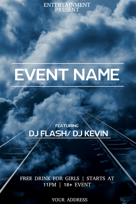 Event night flyer template | PosterMyWall