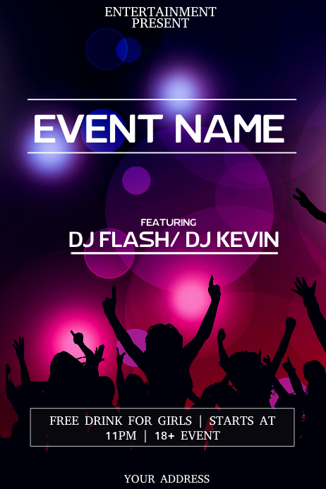 Event night flyer template | PosterMyWall