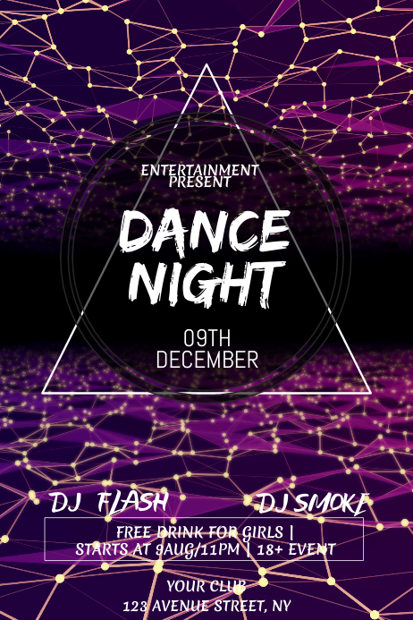 Event night flyer template | PosterMyWall