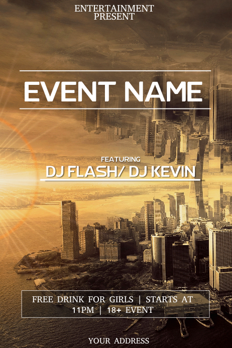 Event night flyer template | PosterMyWall