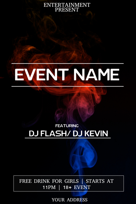 Event night flyer template | PosterMyWall