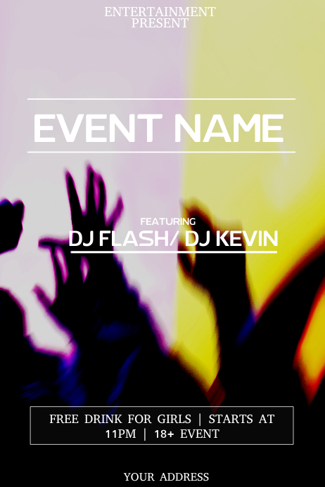 Event night flyer template | PosterMyWall