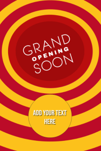 event opening Template | PosterMyWall