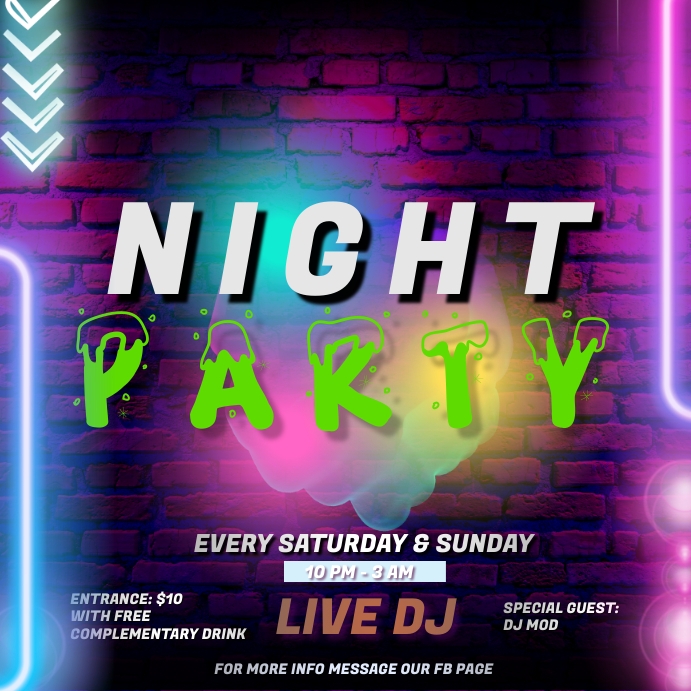 Event Party Template | PosterMyWall