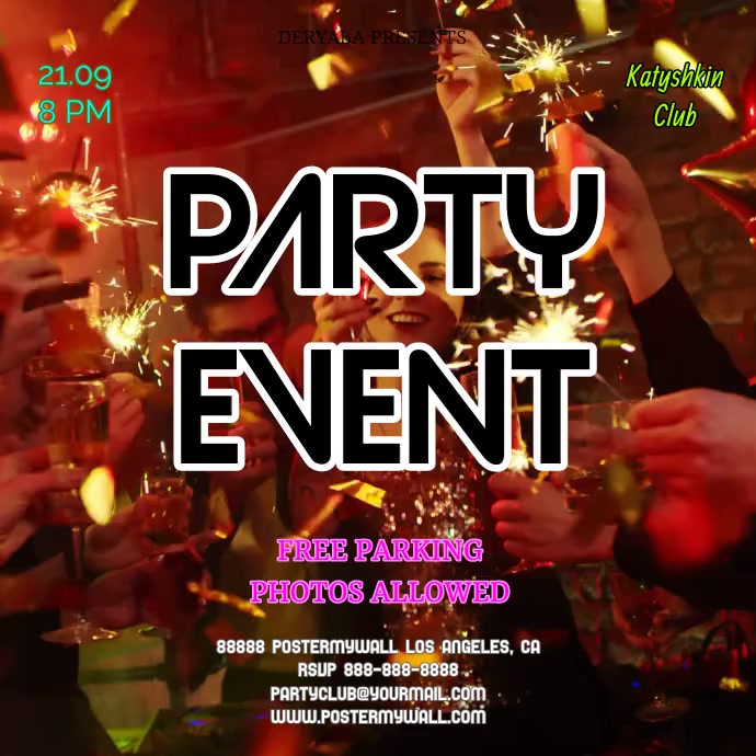 Event party Template | PosterMyWall
